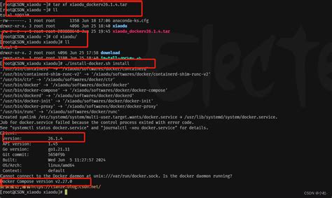离线安装docker V26 1 4，compose V2 27 0 Docker26 1 4对应哪个compose版本 Csdn博客