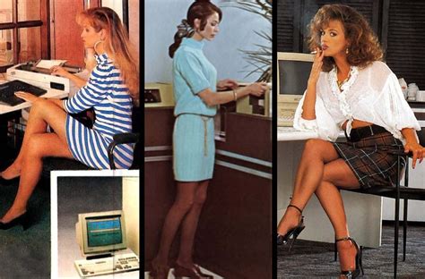 When Advertisers Used Women In Tiny Miniskirts To Promote Computer Systems 1960s 1980s Rare