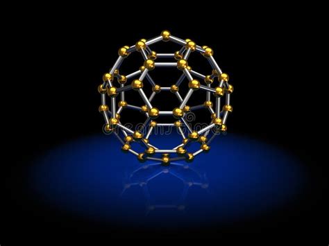 Molecule Model Stock Illustration Illustration Of Dark 38681057