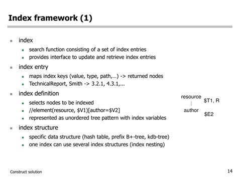 Ppt A Generic Framework For Querying And Updating Secondary Xml Index Structures Powerpoint