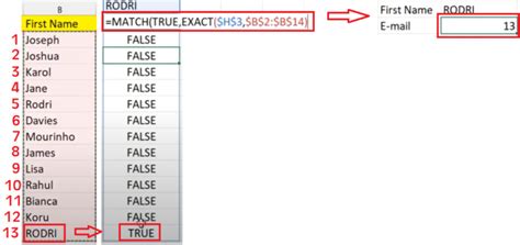How To Perform A Case Sensitive Lookup In Excel Exceltutorial