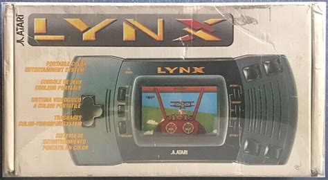 atari lynx console boxes atari lynx vault
