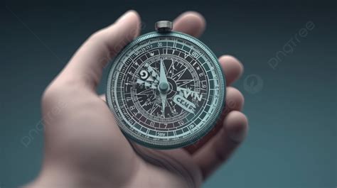 Cartoon Style 3d Illustration Of A Hand Using Math Compass On A Background Math Symbols