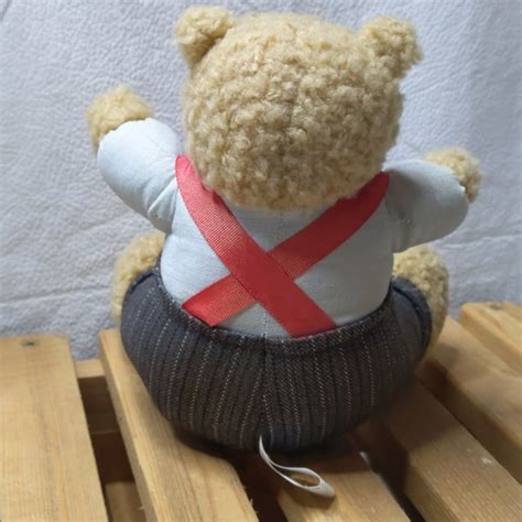 Toys Silver International Java Bear Stuffed Teddy Bear Bowtie 1996 Poshmark