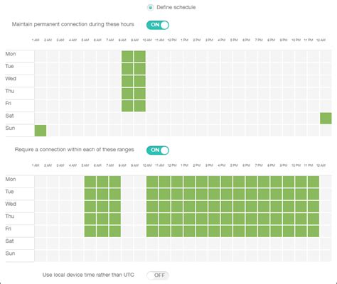 Connection Scheduling Device Policy Citrix Endpoint Management