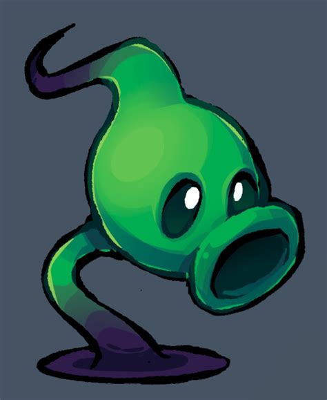 Shadow Peashooter Plants Vs Zombies Danbooru
