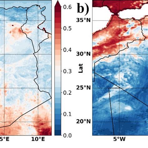 Annual Mean Distributions Of Modis Level 2 01° × 01° A Aerosol