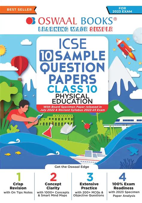 Oswaal Icse Sample Question Papers Class 10 Physical Education For 2023 Exam For 2024 Exam