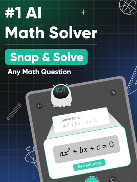 Ai Math Solver And Tutor For Ios Iphone Ipad Ipod Touch Free Download At Apppure