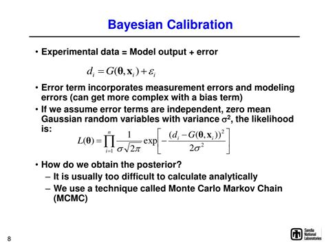 Ppt Calibration Comparison Least Squares Vs Bayesian Methods