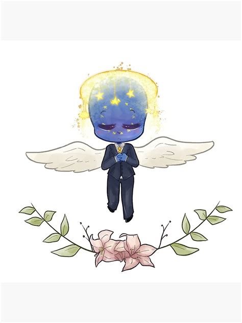 Countryhumans Eu Chibi Cute Art Print By Candyzone Redbubble