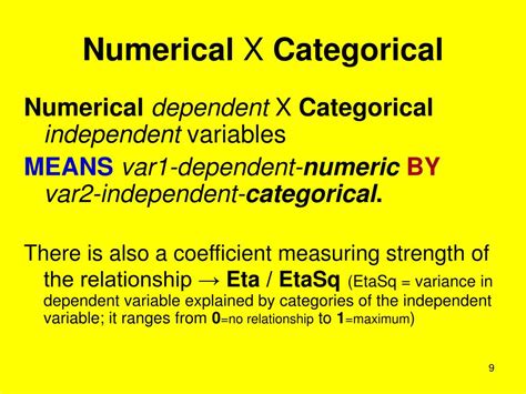 Ppt Map Of Bivariate Analyses Configuration Bivariate And Trivariate Powerpoint Presentation