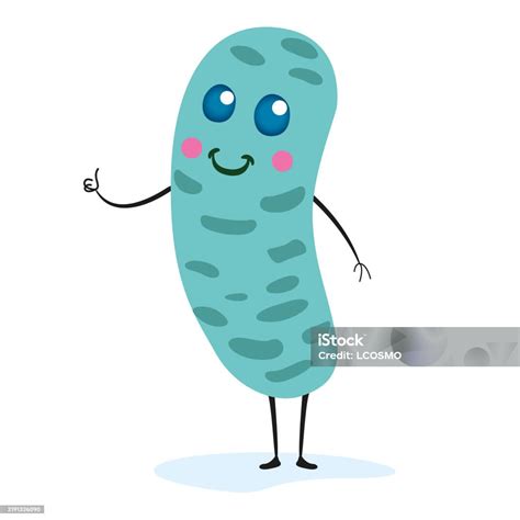 Illustration Of A Mascot Of A Probiotic Microorganism Good Bacteri Stock Illustration Download
