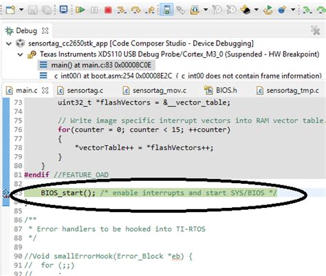 Ccscc2640 Program Execution Is Not Reaching The Breakpoint Set Inside