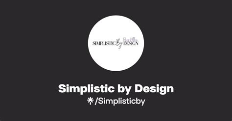 Simplistic By Design Instagram Linktree