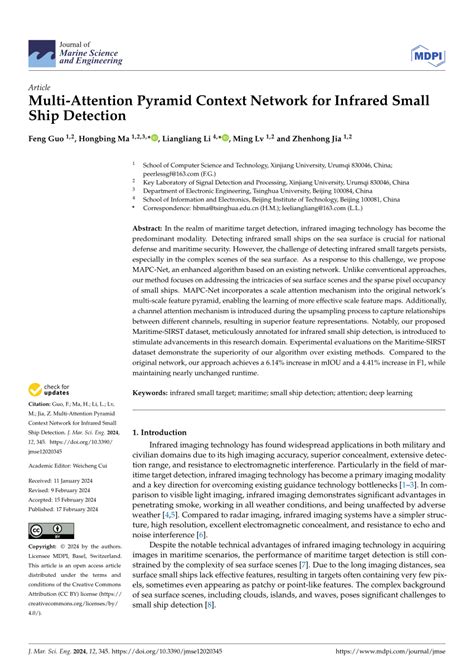 Pdf Multi Attention Pyramid Context Network For Infrared Small Ship Detection