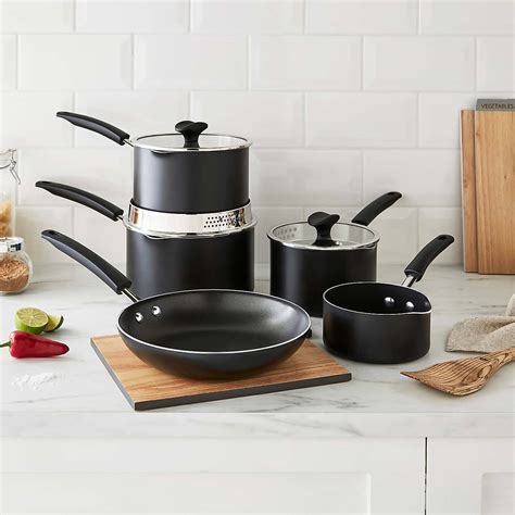 Non Stick Aluminium 5 Piece Pan Set Dunelm