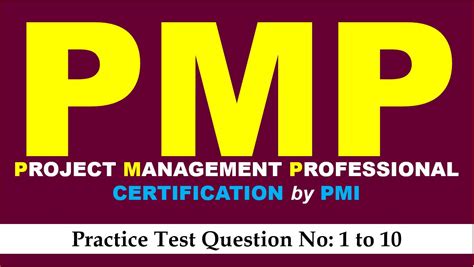 Ace Your Pmp Exam By Solving 100 Questions Project Management