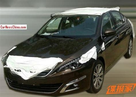 Spy Shots New Peugeot 408 Sedan Is Ready For The Beijing Auto Show