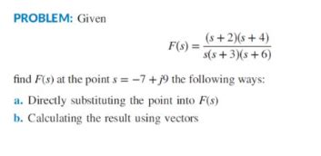 Solved PROBLEM Given F S S S S S S Find F S Chegg Com