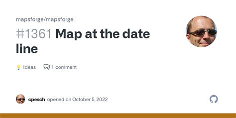 Map At The Date Line · Mapsforge Mapsforge · Discussion 1361 · Github