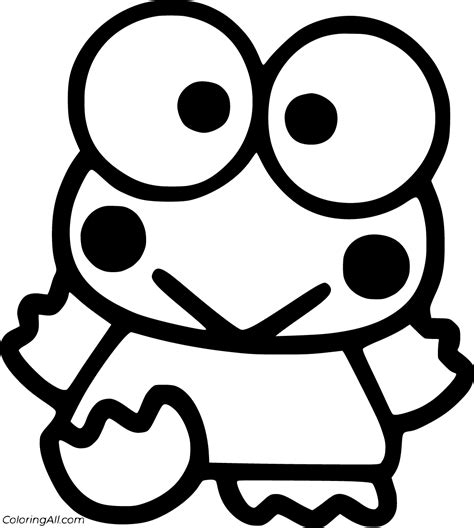 Keroppi Coloring Pages Print [2025]