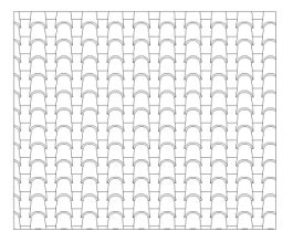 2D CAD Roof Tile Hatch Pattern CADBlocksfree Thousands Of Free CAD Blocks