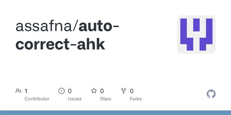 Github Assafnaauto Correct Ahk