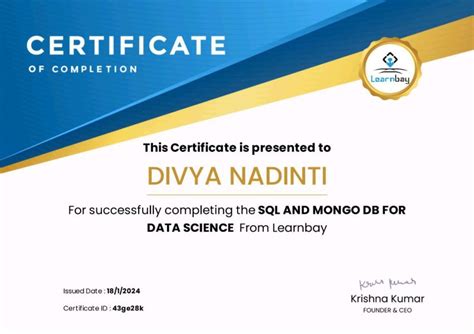 Divya Nadinti On Linkedin Learnbay Sql Sqlqueries Mongodb Mssql