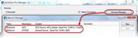 N Button Automation Control Device With Key Fob Serial Port Tool