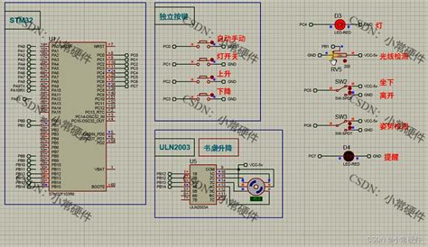 Proteus仿真实例基于stm32单片机的智能书桌系统（仿真文件程序）24 32f 43基于stm32的智能学习桌控制系统 Csdn博客