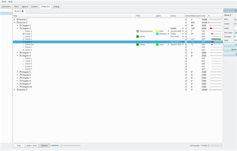 Manuskript Open Source Tool With Outliner Plot Character And Writing Goal Support