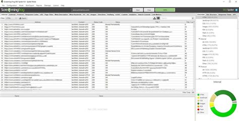 viewing internal links with gephi