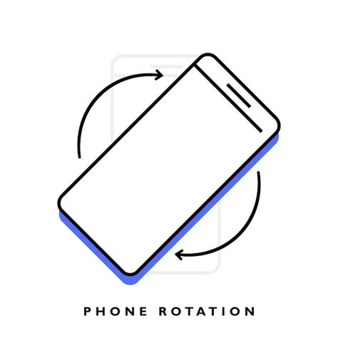 Premium Vector Smartphones With Different Variant Of Rotate Position Turn Your Phone Whatever
