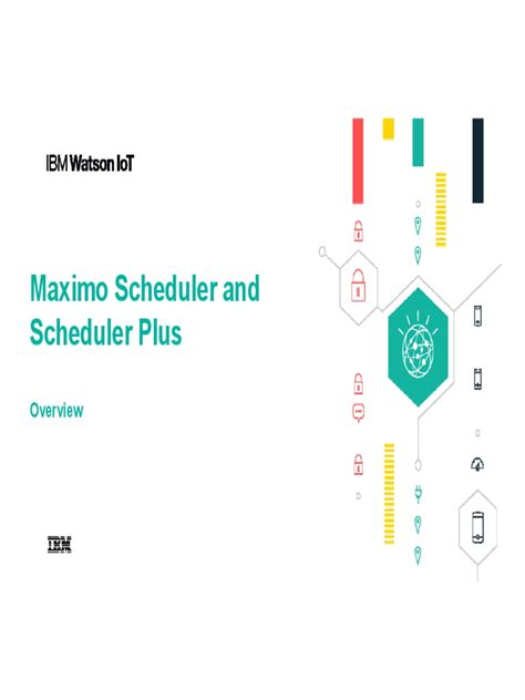 Maximo Scheduler Scheduler Plus Overview Pdf Scheduling Computing