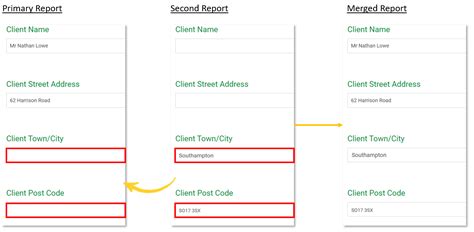 Merging And Cloning Reports On The Web Portal