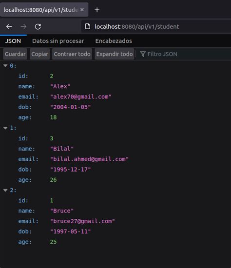 GitHub Serch Spring Boot CRUD API