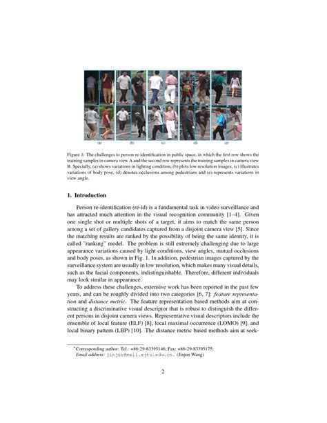 Deep Ranking Model By Large Adaptive Margin Learning For Person Re Identification Deepai