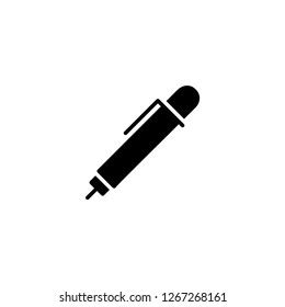 Pen Icon Edit Sign Stock Vector Royalty Free 1267268161 Shutterstock