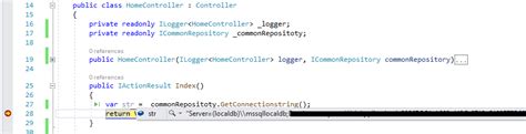 C How To Get Connectionstring Value From Appsettingjson Into