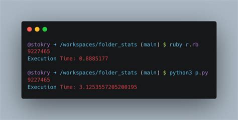 Performance Comparison Between Python And Ruby DEV Community