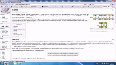 Rot13 Encryption Method Tutorial Youtube