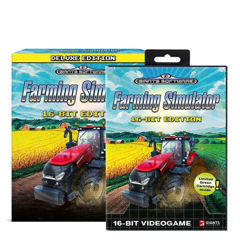 Farming Simulator 16 Bit Deluxe Edition Mega Drive Genesis Strictly