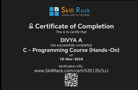 Divya A On Linkedin Cprogramming Skillrack