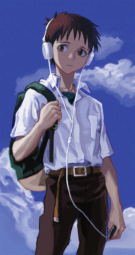 Ikari Shinji Shinji Ikari Neon Genesis Evangelion Image By Shiren