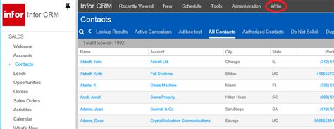 Install Office Integration To Add Mail Merge Functionality To Infor Crm