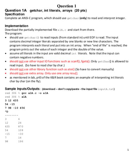 Solved Hello I Need Help With This C Programming Question Chegg