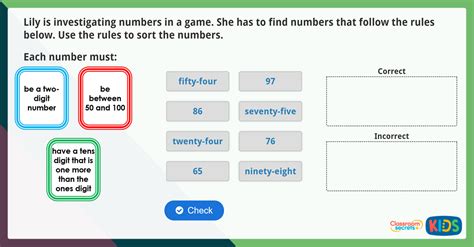 Year 2 Read And Write Numbers To 100 Maths Challenge 1 Classroom