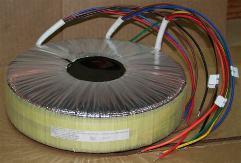 Toroidal Transformer 50hz 2000hz
