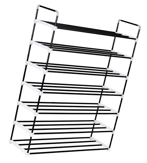 Regał Na Buty Metalowy Stojak Na Obuwie Czarny Elior Sklep Empik Com